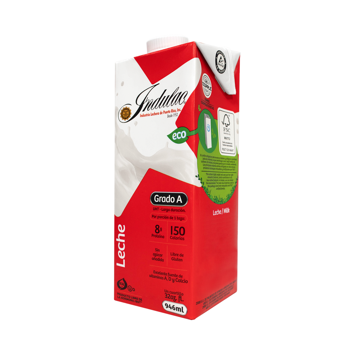 Leche Indulac Entera 32oz – NutriSANA