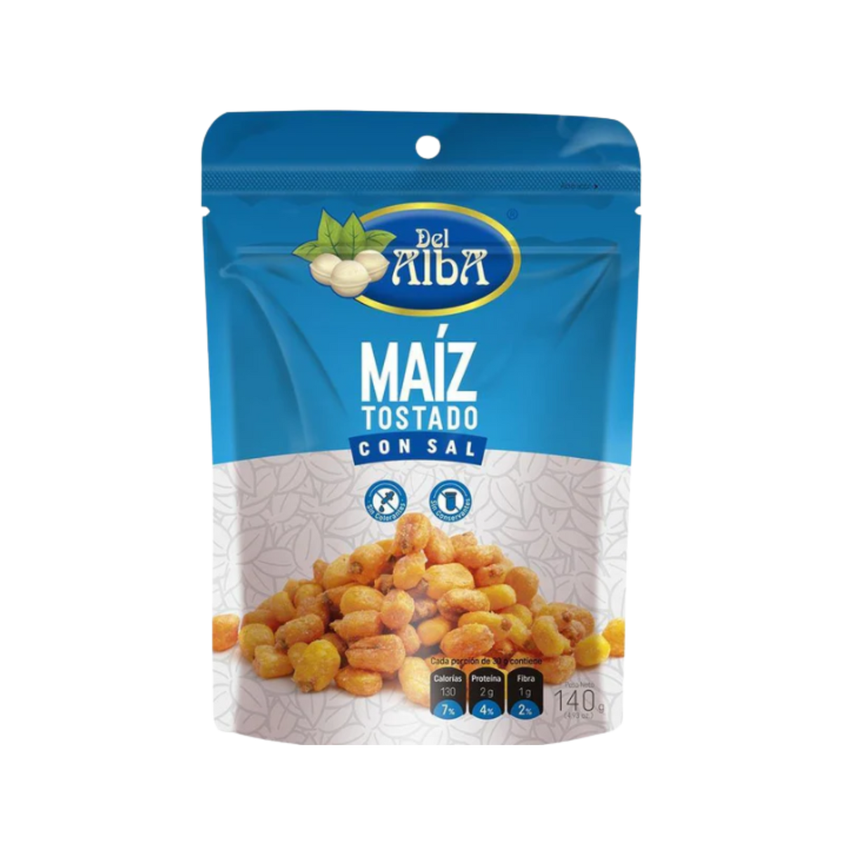 Maíz Tostado Salado 4.93oz – NutriSANA